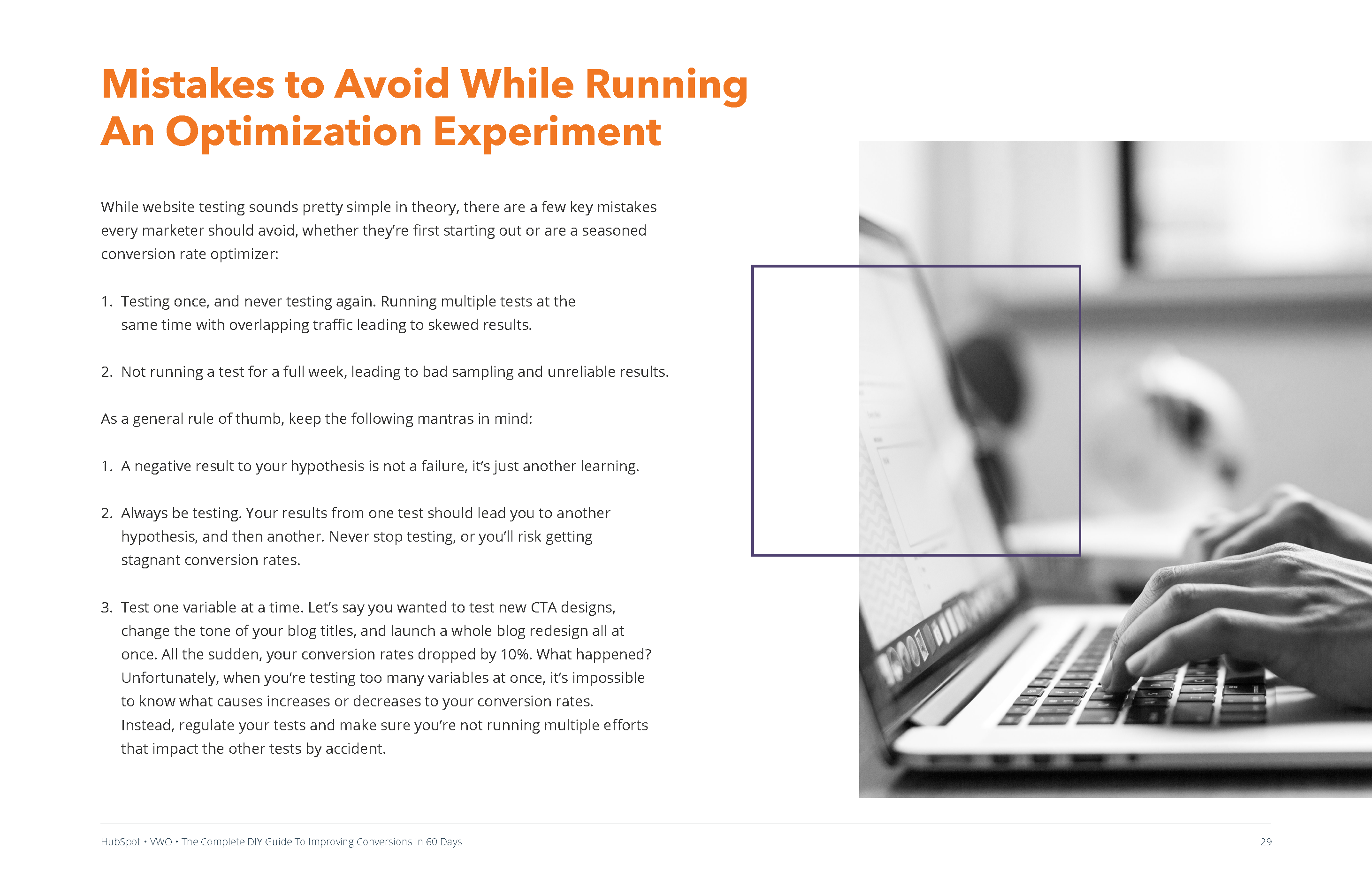 Conversion Rate Optimization Planner and Guide